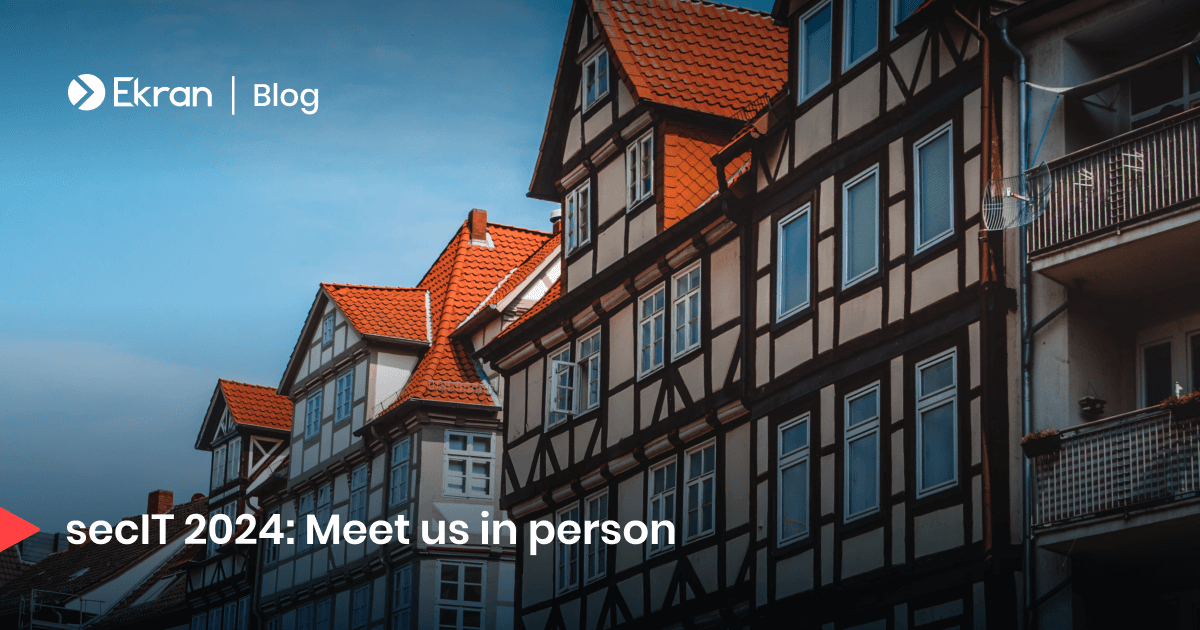 Participating in secIT 2024 | Syteca